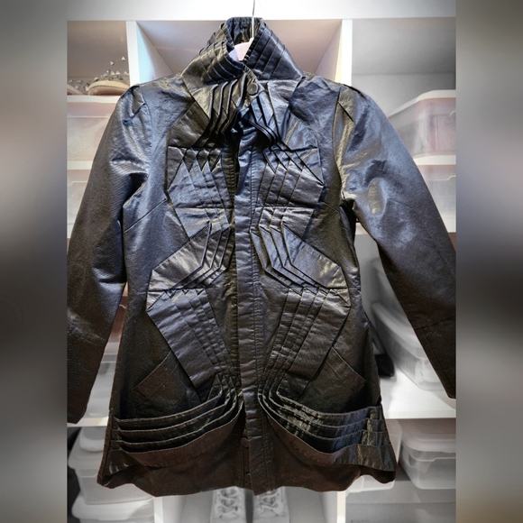 Ryu | Jackets & Coats | Vintage Ryu Black High Neck Jacket | Poshmark